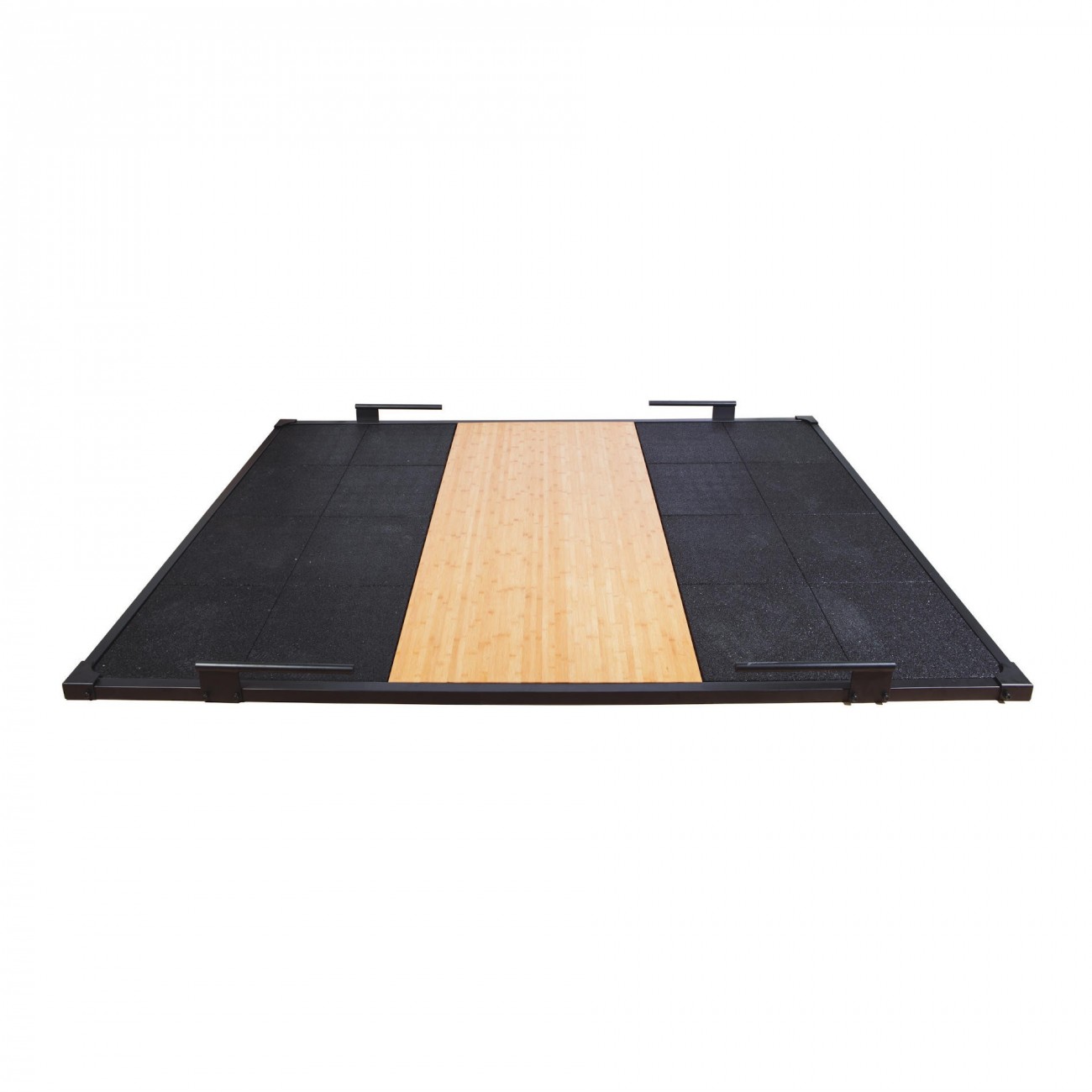Platform frame for weighlifting